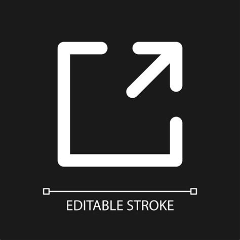 Resize Pixel Perfect White Linear Ui Icon For Dark Theme Change Size Of Window Optimize Format