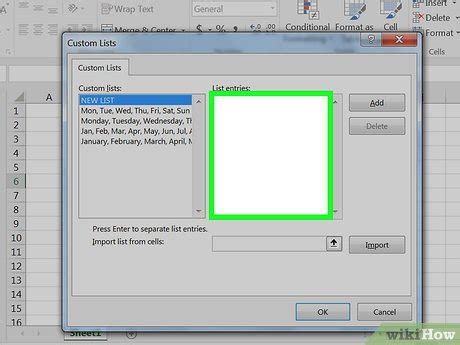 How To Create Custom Lists In Excel 13 Steps With Pictures