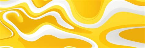 Premium Photo Abstract Yellow Flow On White Background