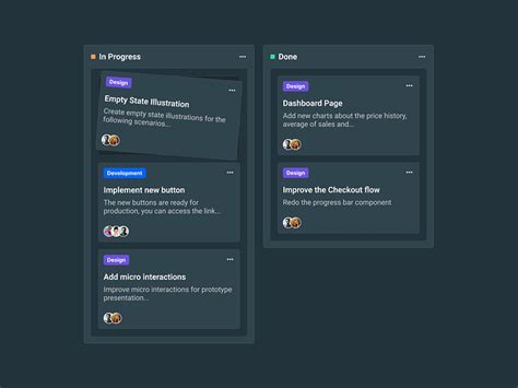 Kanban Ui By Giovana Schnorr On Dribbble Kanban Ui By Giovana Schnorr On Dribbble