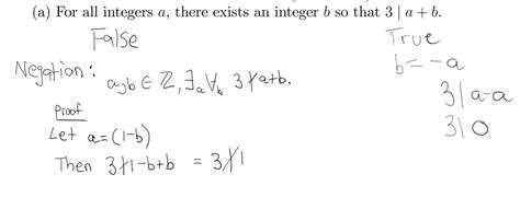 Discrete Math Proof Verification Of Divisibility Case With Both Truth