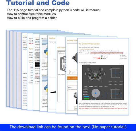 Freenove Hexapod Robot Kit With Video Face Recognition And Ultrasonic Ranging For Raspberry Pi In