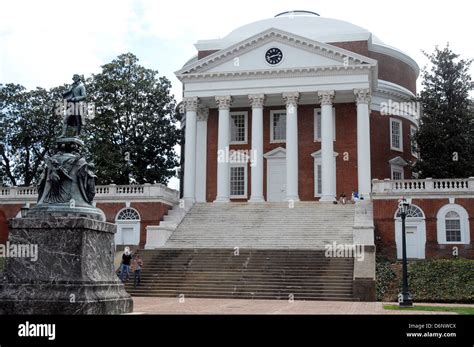 The Rotunda At University Of Virginia Designed By Thomas Jefferson As