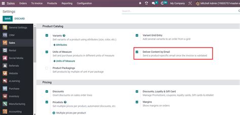 How To Create An Invoice From Odoo 16 Sales Quotation And Send Product Information