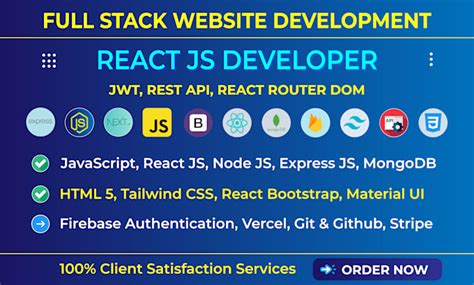 Build React Js Mern Stack Web Development Frontend And Backend Website By Mamunkhan2k22 Fiverr