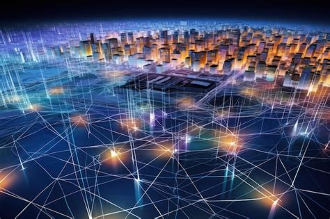 Premium Ai Image Digital Connection Generative Ai