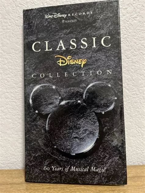 Disney Classic Collection 60 Years Of Musical Magic Cd Set Di 4 Dischi Con Libro Di Testi Eur