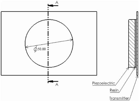 Schematic Of Ultrasonic Transducer Download Scientific Diagram