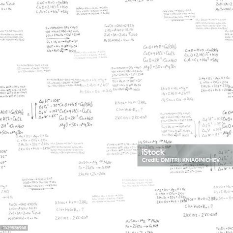 화학식 백인에 대한 과학적 교육적 배경 원활한 패턴입니다 손으로 그렸습니다 0명에 대한 스톡 벡터 아트 및 기타 이미지 0명