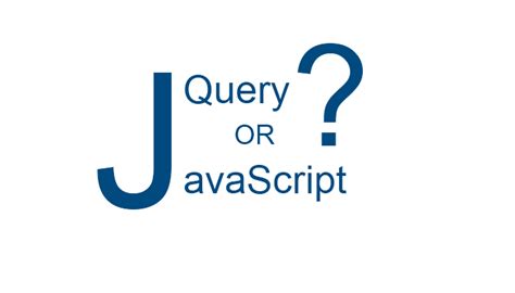 Javascript Or Jquery Which One Should I Use By Ashish Medium