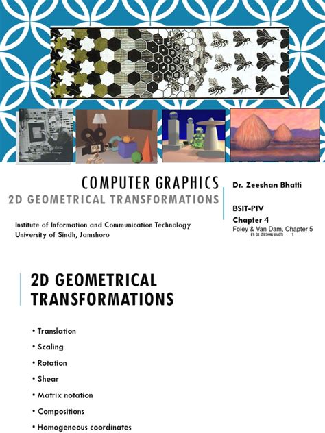 Computer Graphics Chapter 4 2d Geometrical Transformations Pdf 2