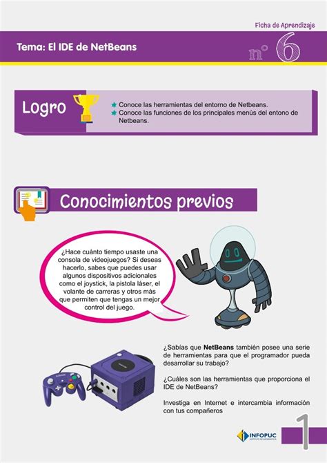 Pdf De Programación Tema El Ide De Netbeans