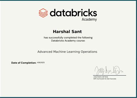 databricks mlops machinelearning mlflow dataengineering harshal sant