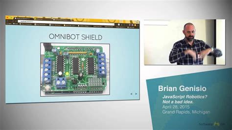 Brian Genisio Javascript Robotics Not A Bad Idea Youtube