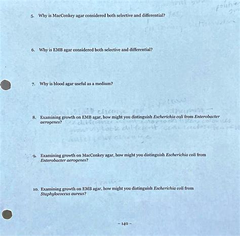 Solved Why Is Macconkey Agar Considered Both Selective And