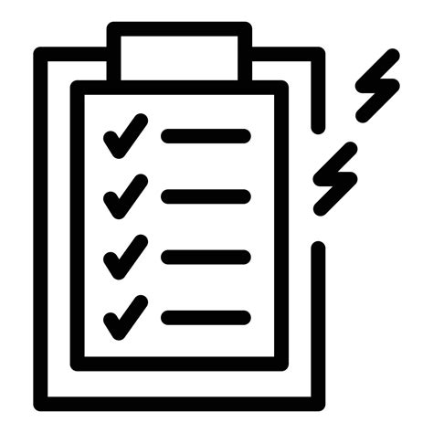 Clipboard Diet Icon Outline Vector Body Energy 15101273 Vector Art At Vecteezy