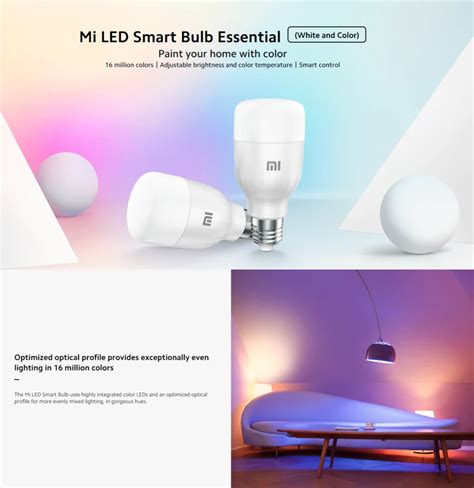 Xiaomi Mi Smart LED Bulb Essential White And Color Best