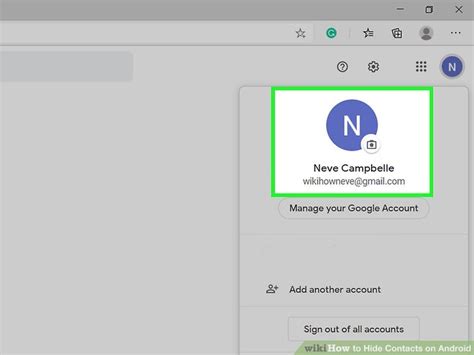 How To Hide Contacts On Android 13 Steps With Pictures