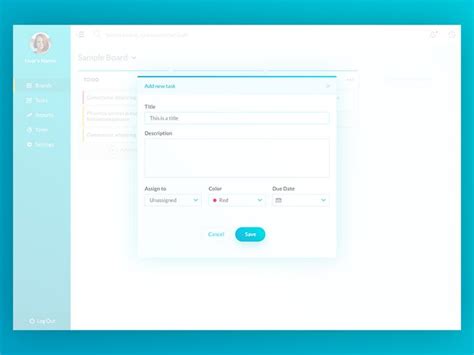 Add New Task Ui Design