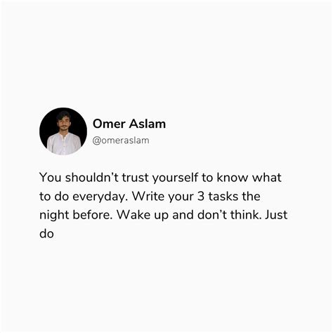 Wake Up And Dont Think Omer Aslam