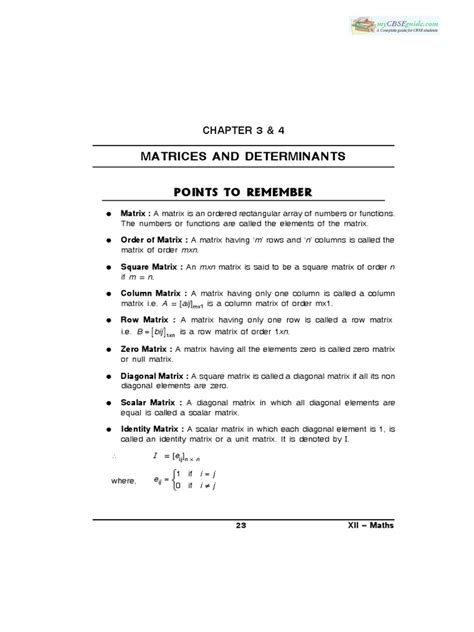 Matrices And Determinants Worksheet 1 Pdf Matrix Mathematics Determinant