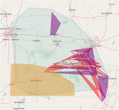 Wild And Crazy Polygons From A Chull Outline In A Leaflet Map Is It A