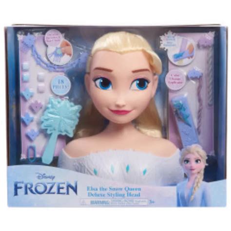 Frozen Elsa Deluxe Styling Head Afterpay Available