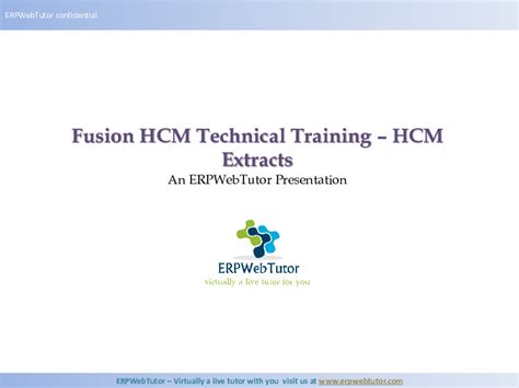 fusion hcm technical trainng hcm extracts pdfcoffee