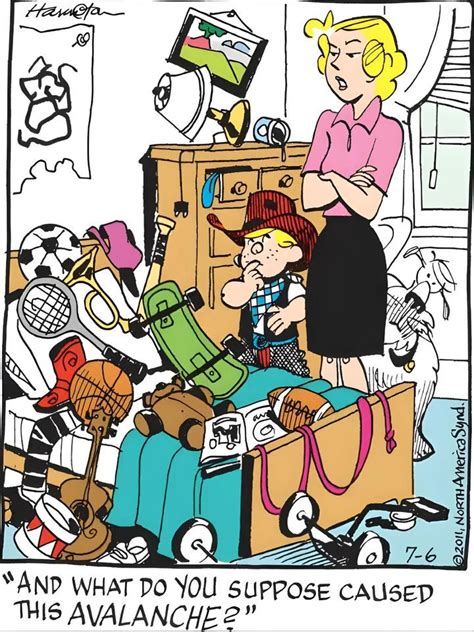 Funny Dennis The Menace 😍 Comicskimgdom Dennisthemenace Dailycomedy Dailycomics Funny