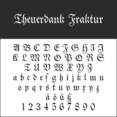Frakturschrift Besondere Hingucker Zum Kostenlosen Download