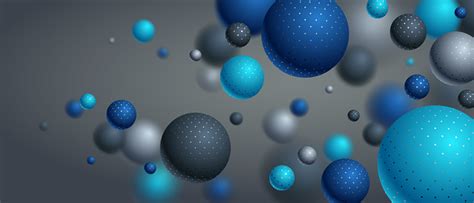 사실적인 점선 벡터 일러스트레이션 점과 필드 효과의 깊이가있는 아름다운 공 3d 글로브 디자인 컨셉 아트가있는 추상적 인 배경 3차원 형태에 대한 스톡 벡터 아트 및 기타