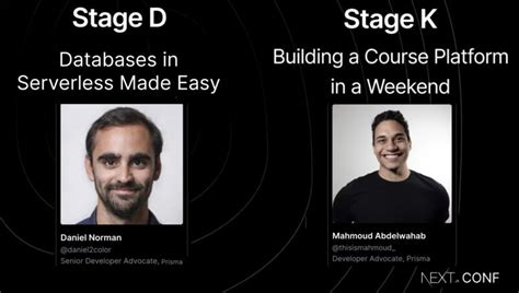Prisma On Linkedin Thankyou Nextjsconf Nextjs Orm Serverless