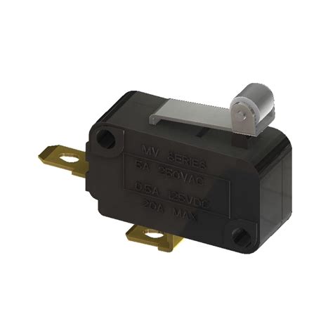 20mm Roller Lever Microswitch 1no 250g