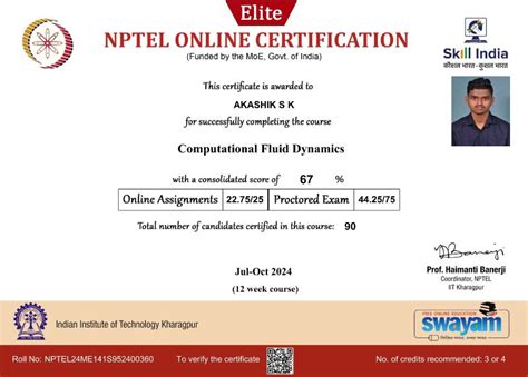 Just Wrapped Up The Nptel Course On Computational Fluid Dynamics