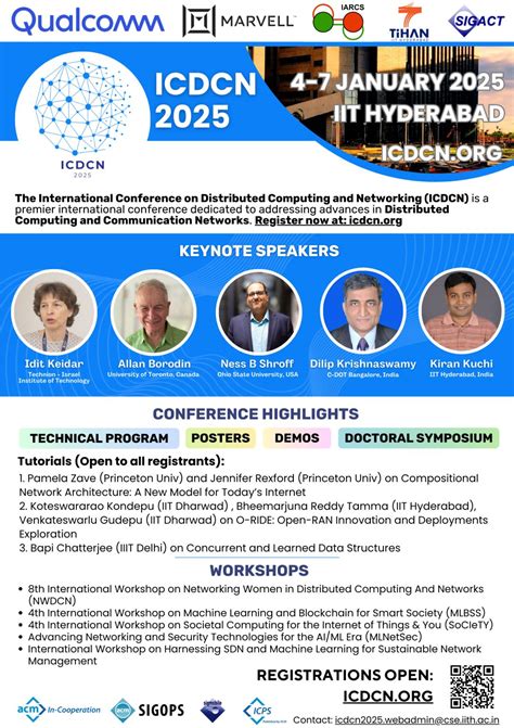 Icdcn2025 Networking Distributednetworking Department Of Cse Iit Hyderabad