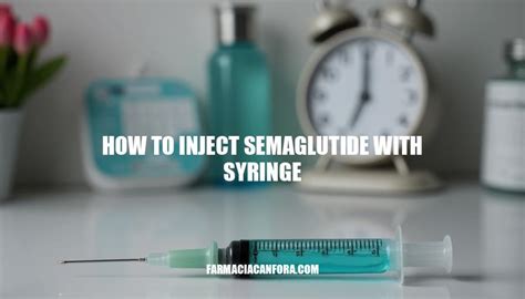 How To Safely Inject Semaglutide With A Syringe At Home