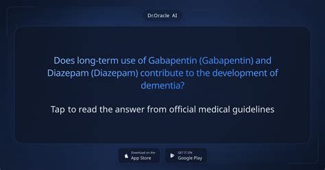 Does Long Term Use Of Gabapentin Gabapentin And Diazepam Diazepam Contribute To The
