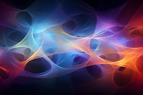 Premium Photo Luminous Synapse Symphony