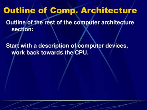 PPT OMSE Computing Foundations Disks Buses DRAM PowerPoint Presentation ID