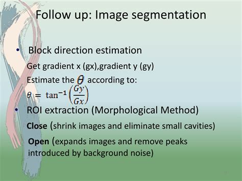 Ppt Fingerprint Recognition Using Matlab Minutiae Matching