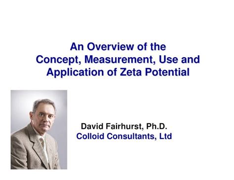 Pdf Overview Of Zeta Potential Concept Measurement Use And Applications Dokumen Tips