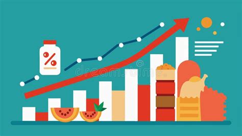 A Graph Displaying The Sharp Increase In Food Prices After A Financial