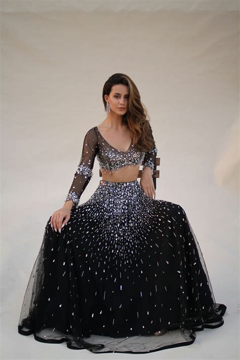 Stella Set In Drop Crystals Netri Aggarwal Label