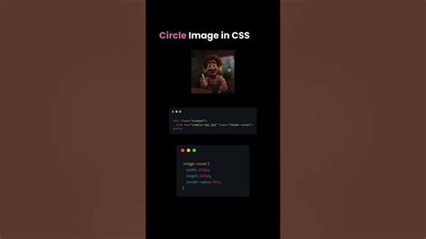 🔥 How To Create A Circle Image In Css3 Modern Web Design Tips 💻🎨