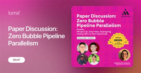 Ekin Karabulut On Linkedin Paper Discussion Zero Bubble Pipeline