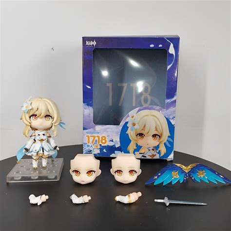 Mona Figma Genshin Impact Nendoroid Lumine Traveler Hilichurl Action Figure Shopee Philippines
