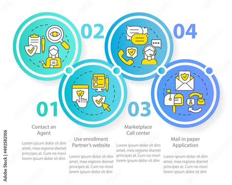 Ways To Apply Insurance Circle Infographic Template Getting Policy Data Visualization With 4