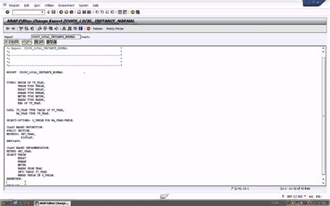 Sap Abap Oops Local Instance Reportoo Abap Youtube