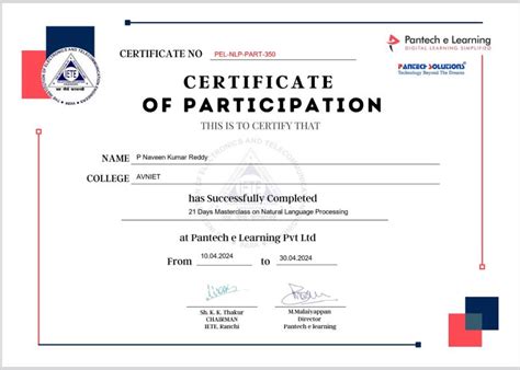 P Naveen Kumar Reddy On Linkedin I Have Completed A 21 Day Masterclass