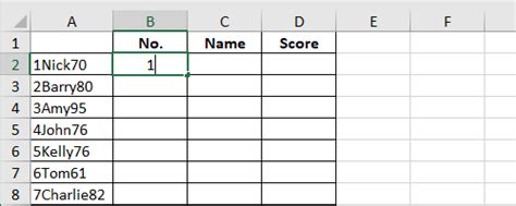 How To Split Data Into Different Columns Using Flash Fill In Excel My Microsoft Office Tips